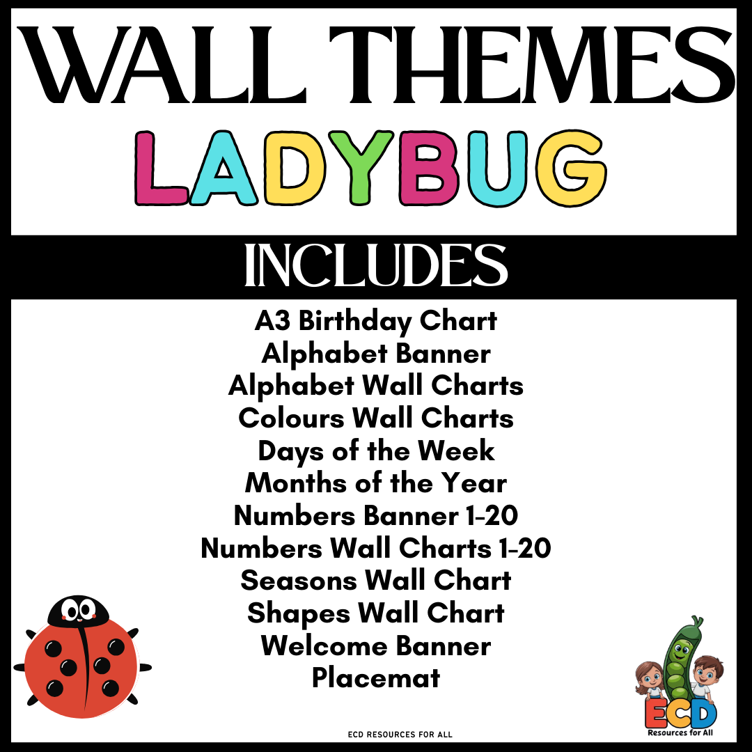 Ladybug theme – ECD resources for all