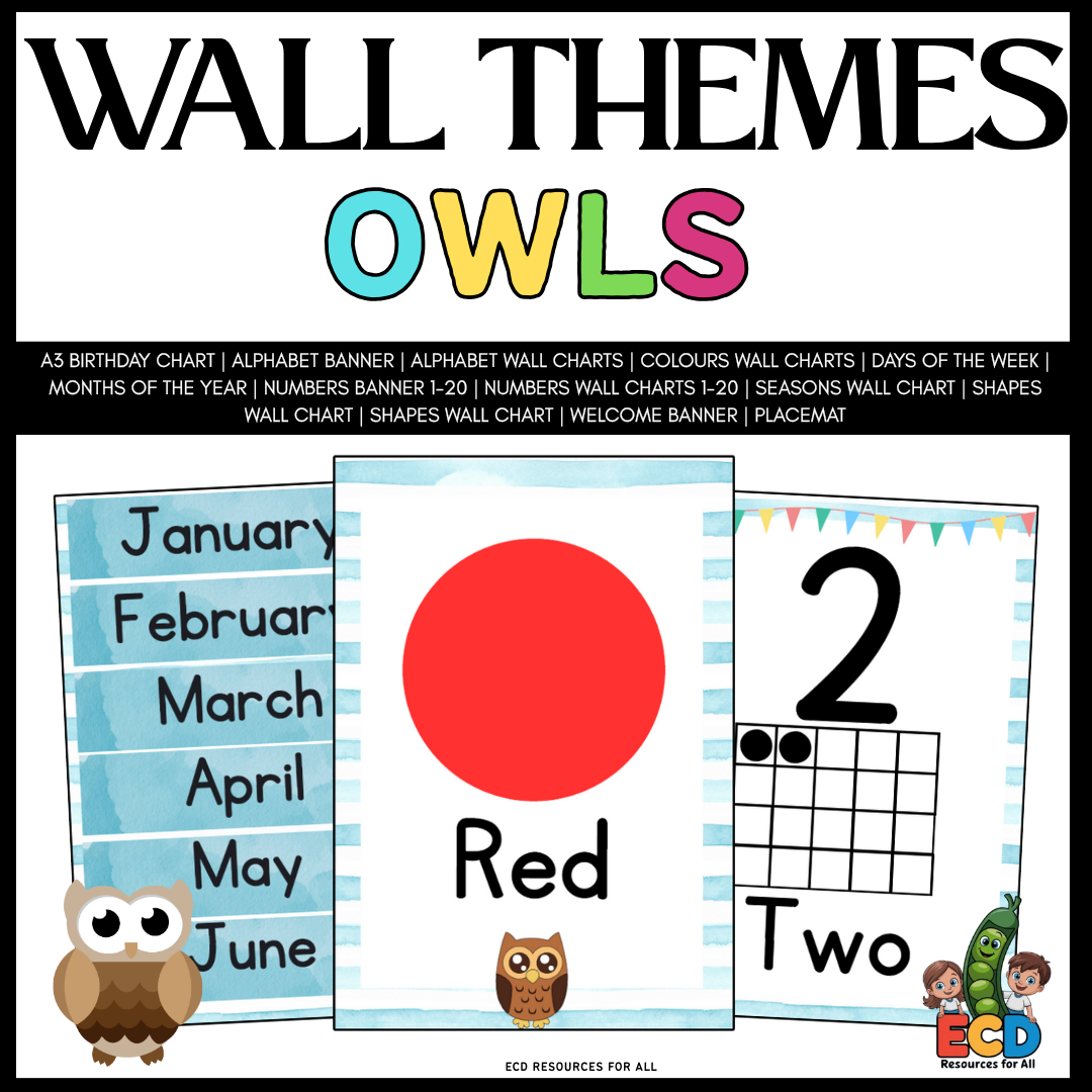 Owl theme – ECD resources for all
