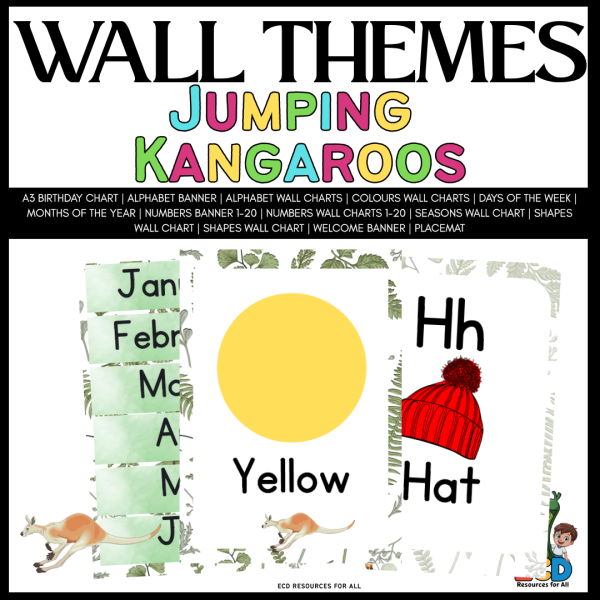 Cute theme charts – ECD resources for all