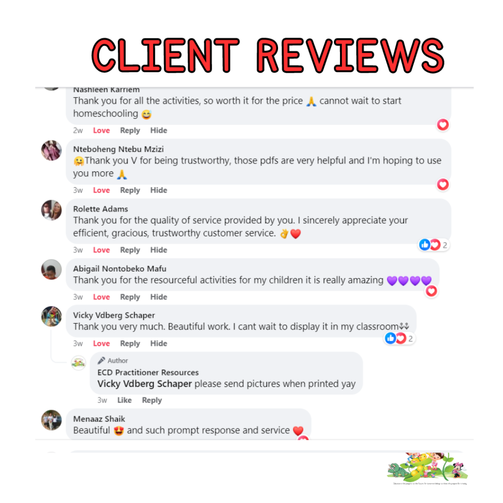 3-7 years, grade rr and grade R Mega Bundle! EVERYTHING YOU NEED – ECD ...