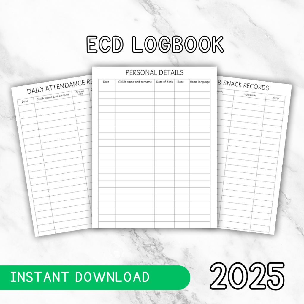 ECD logbook – ECD resources for all