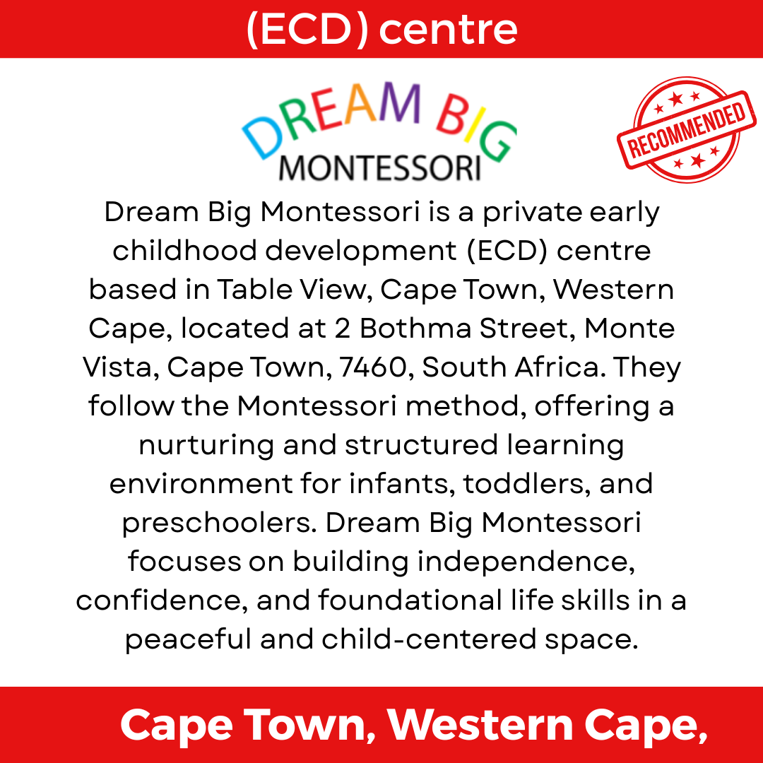 Ecds/daycares/Special needs schools we recommend – ECD resources for all