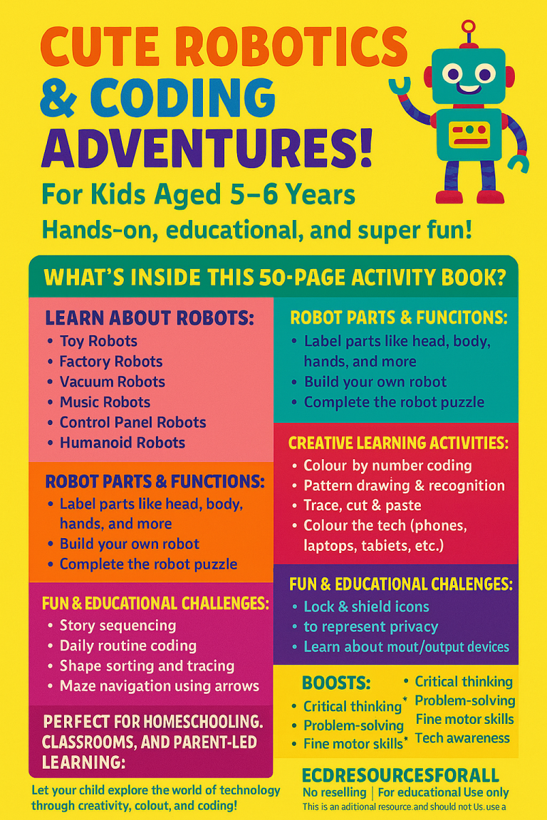 Coding and robotics 5-6 years - ECD resources for all